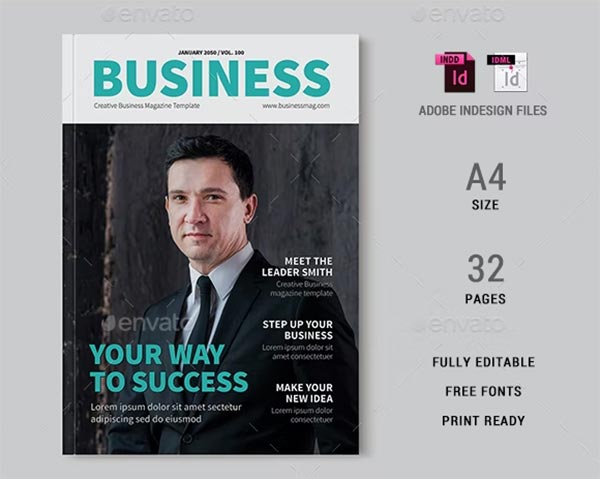 21 Business Magazine Templates Free Premium Magazine Templates